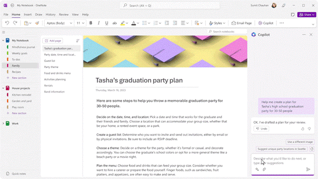 How to Use Copilot to Organize Your Notes in OneNote - Proper Sky